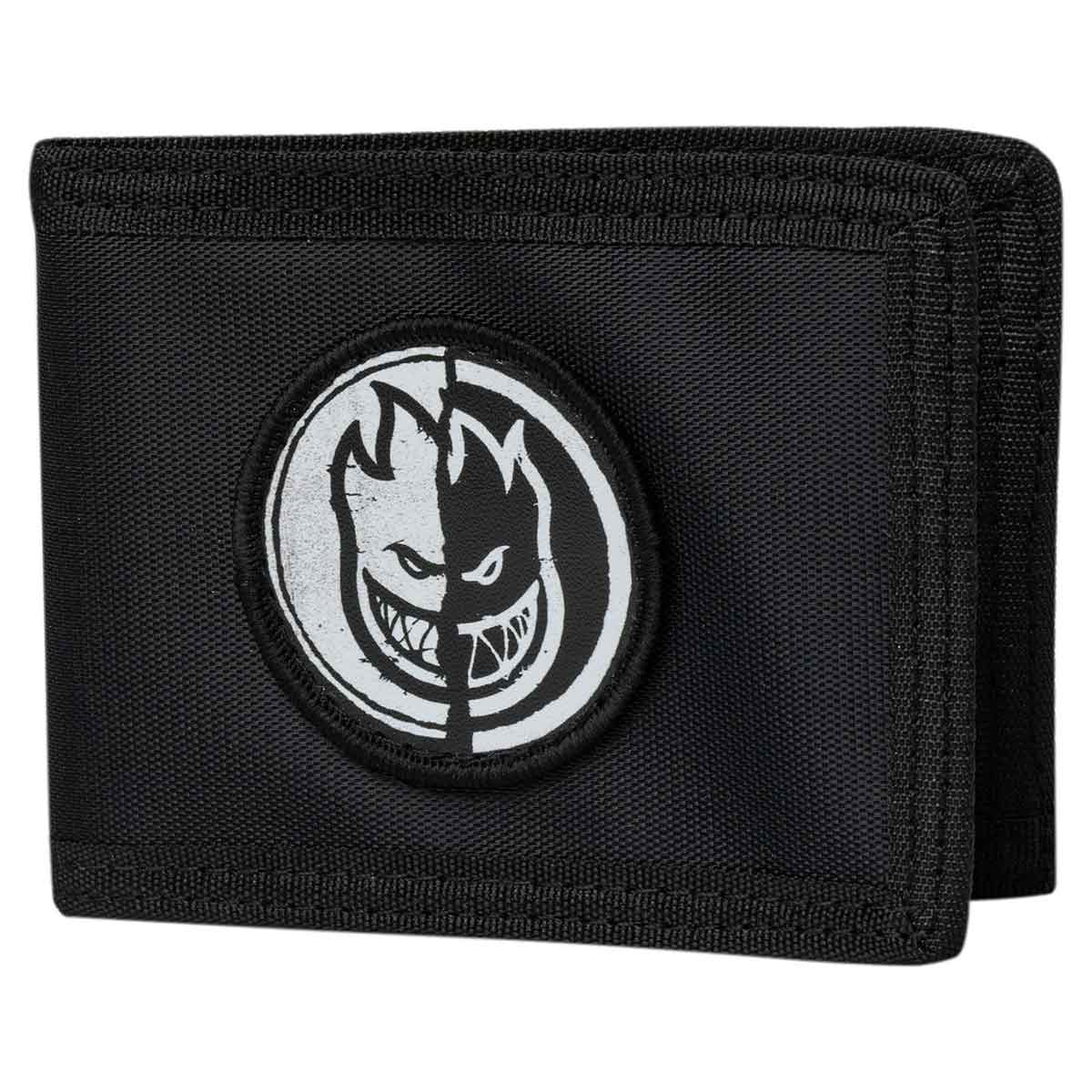 Spitfire Wheels Yin Yang Bi-Fold Wallet -Black | SoCal Skateshop