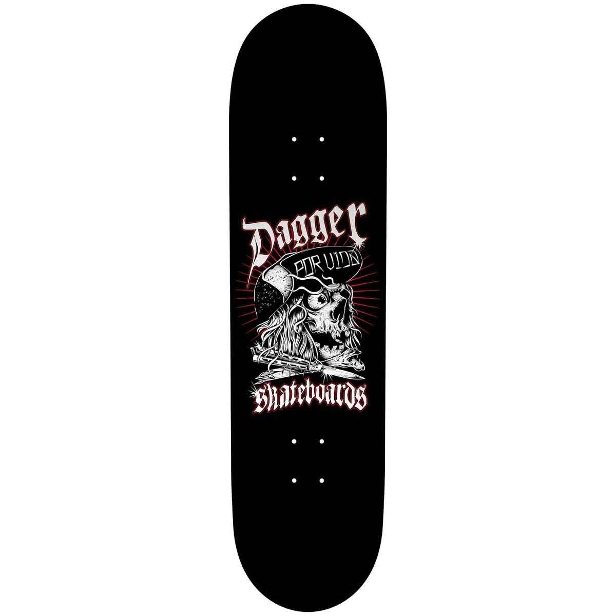 Dagger Por Vida Street Skateboard Deck - 8.75x33.125 | SoCal Skateshop