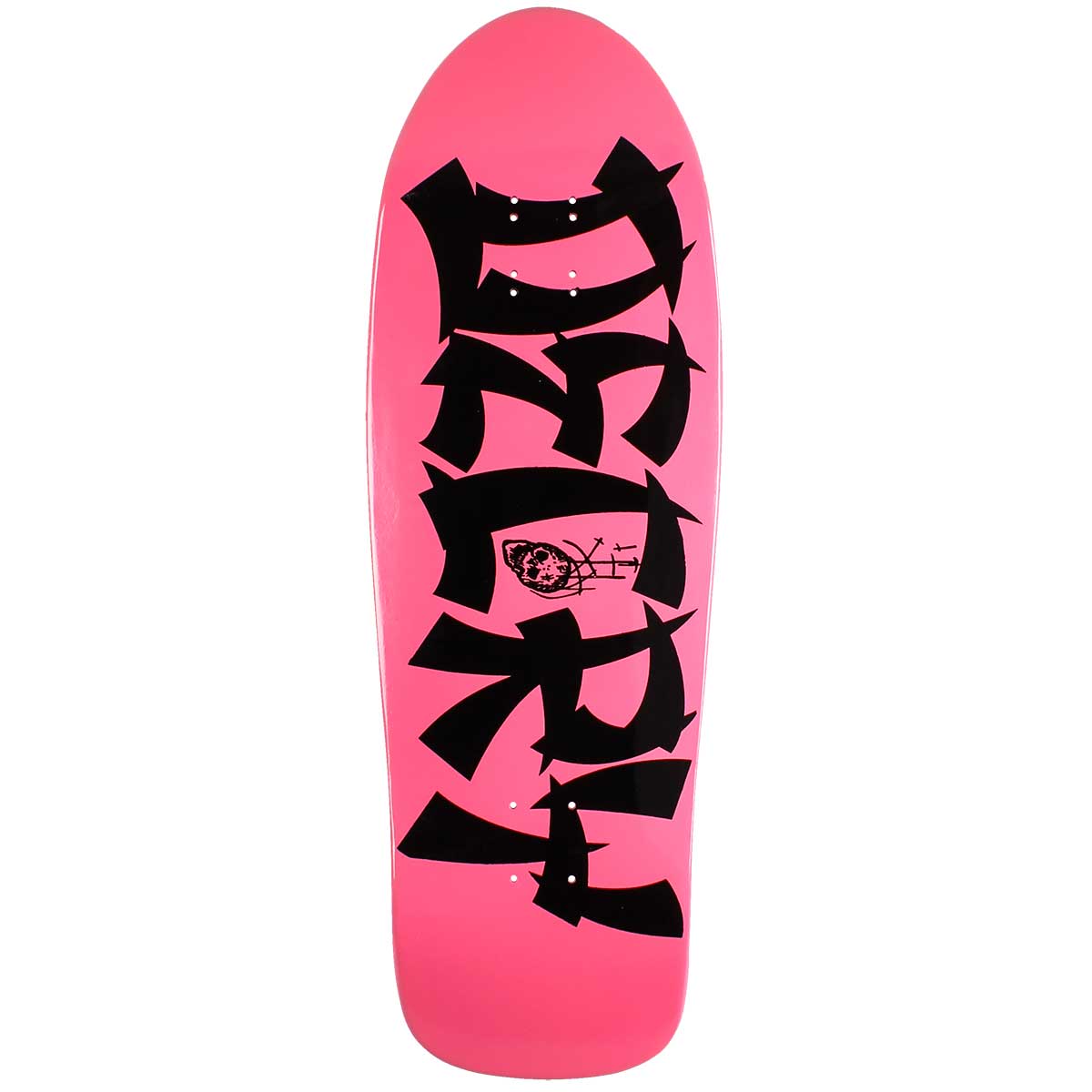 Scum Skates Decry Shaped Skateboard Deck - Hot Pink Dip 10x31.625 ...