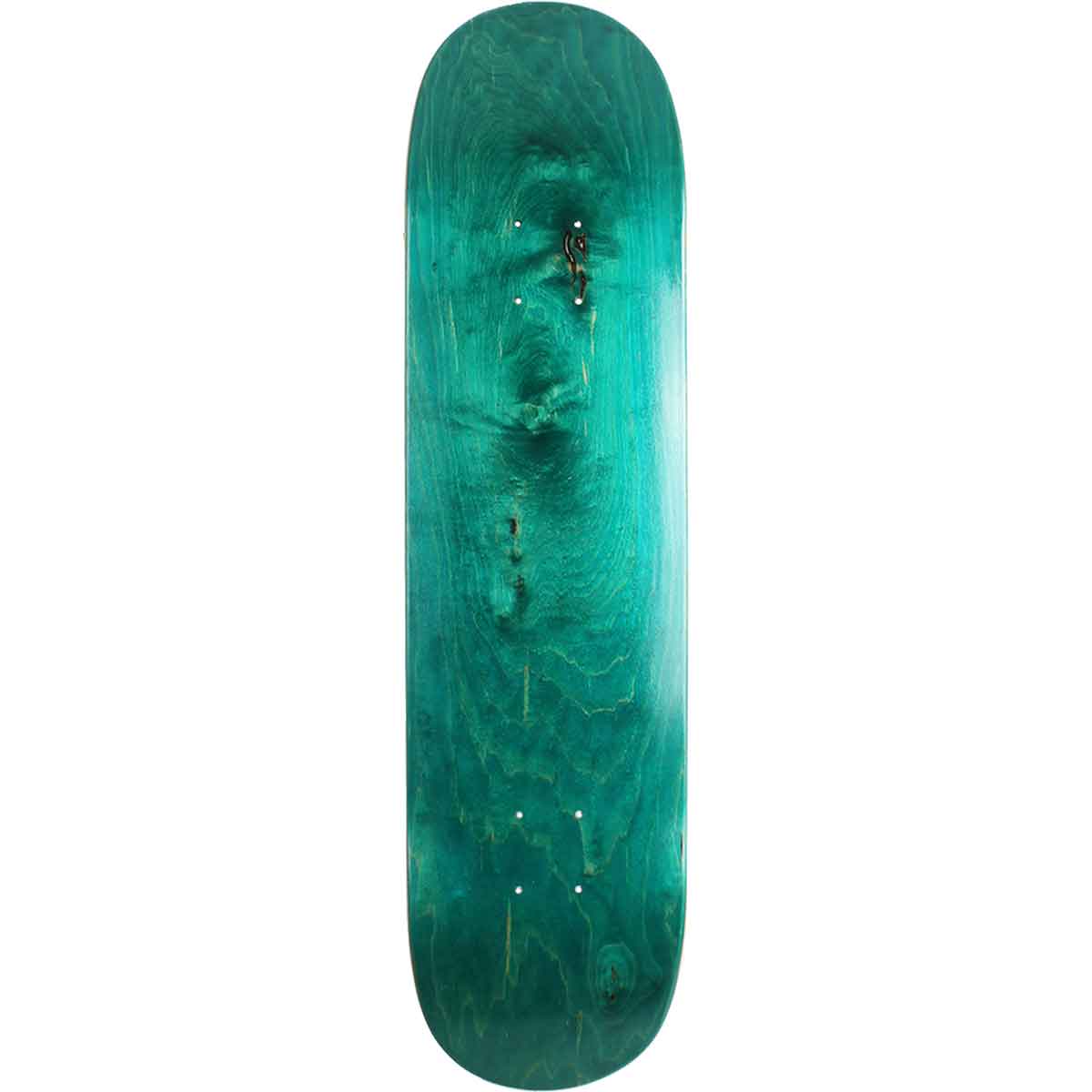 SoCal Blank Skateboard Deck - Teal Stain 7.75x31.5 | SoCal Skateshop