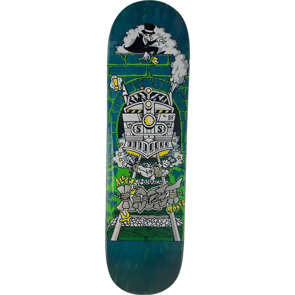 Schmitt Stix Allen Midgett Magic Train Pop Skateboard Deck - Emerald ...