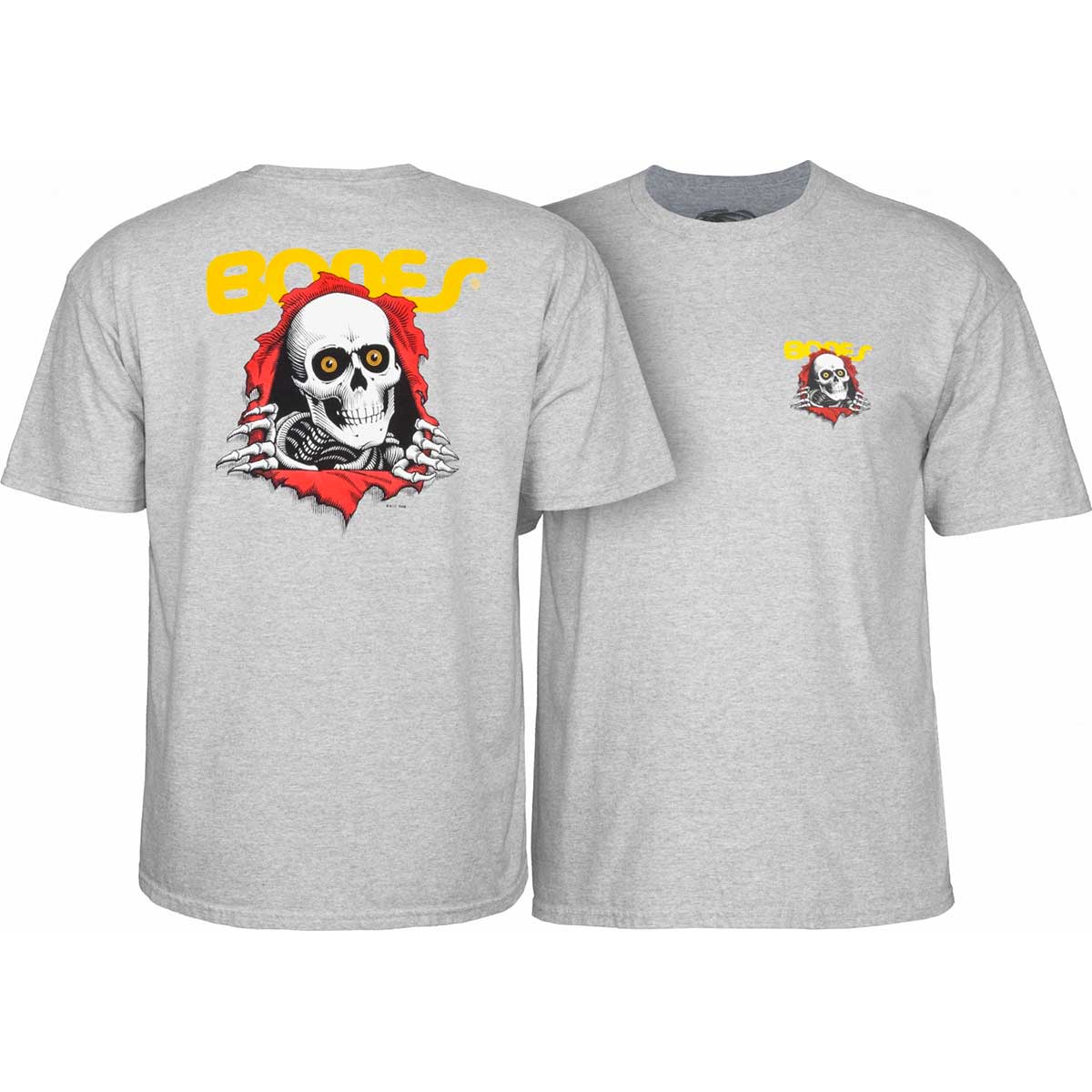 Powell Peralta Ripper T-Shirt - Athletic Heather | SoCal Skateshop