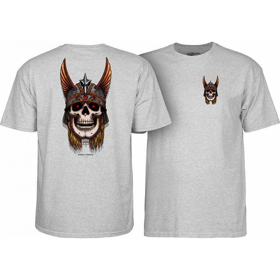 Powell Peralta Andy Anderson Skull T-Shirt - Athletic Heather | SoCal ...
