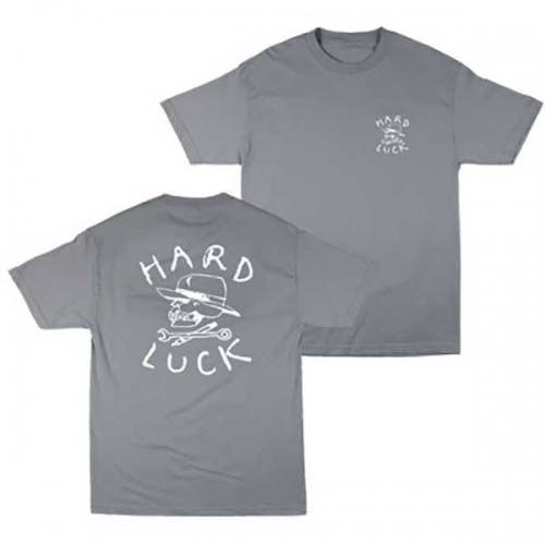 Hard Luck OG Logo T-Shirt - Grey | SoCal Skateshop
